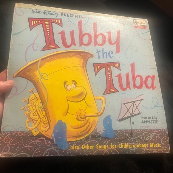 Disney | Media | Walt Disney Presents Tubby The Tuba Lp Vinyl Record ...